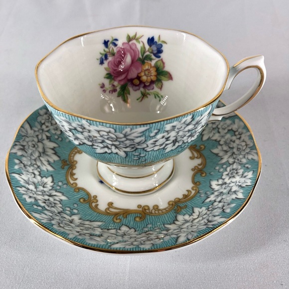 Royal Albert | Dining | Royal Albert Enchantment Pattern Floral Teacup ...